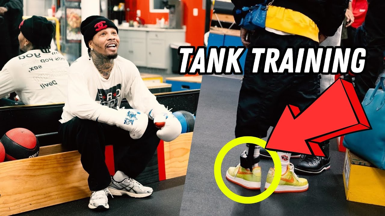 Gervonta Tank Davis New Training Shows Ankle Monitor Devin Says He ...