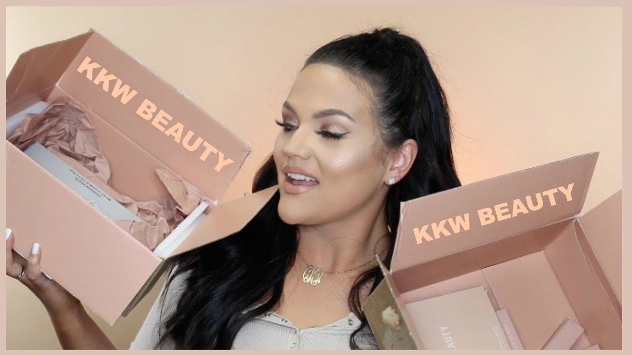 HUGE KKW BEAUTY HAUL! - YouTube