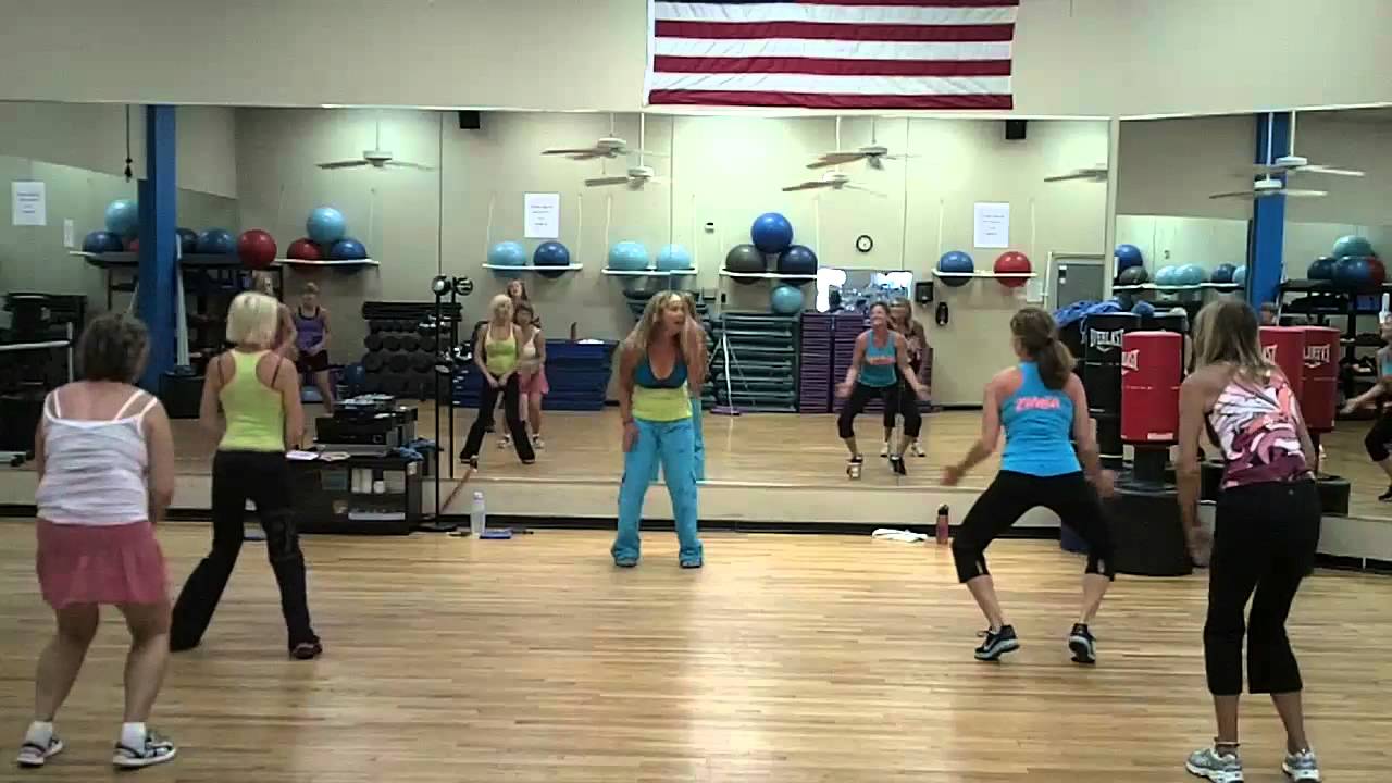 Great Balls of Fire Zumba style by Priscilla Clark - YouTube
