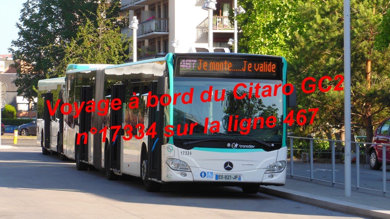 À bord du... | Mercedes-Benz Citaro GC2 n°17334 - RATP/Transdev ...