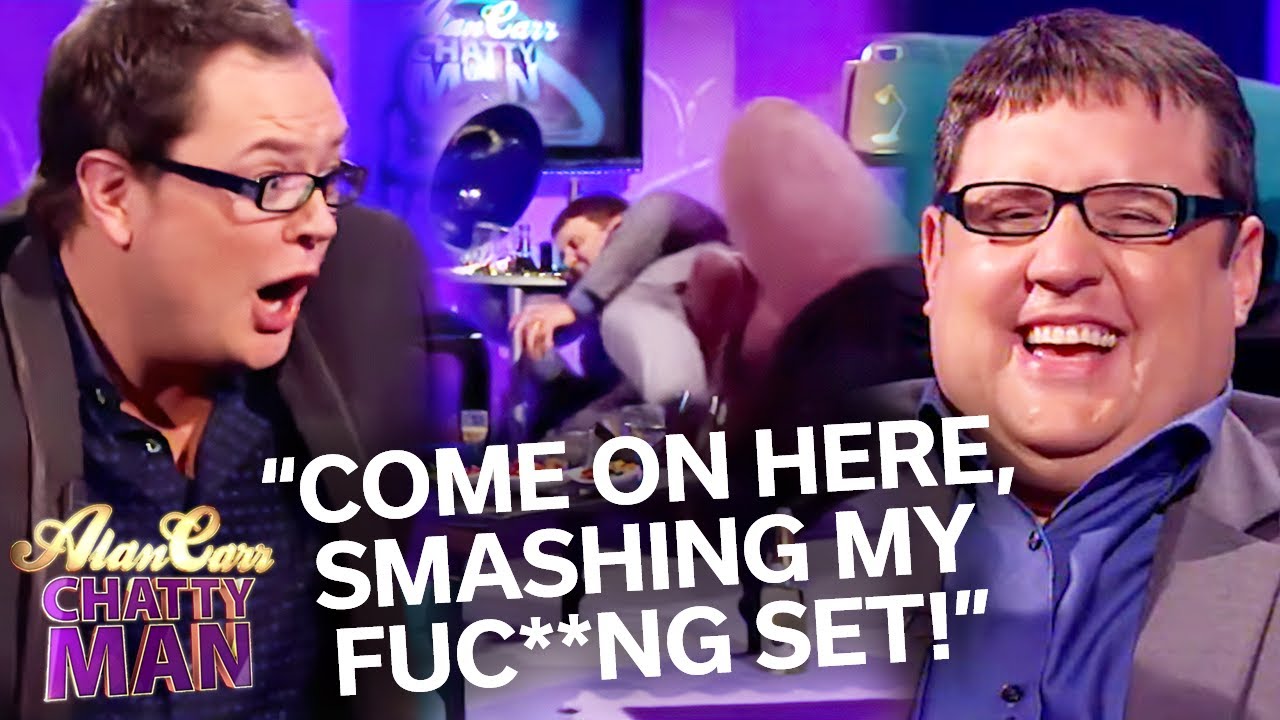 Peter Kay Takes Over Chatty Man and Hilariously Falls Off His Chair ...