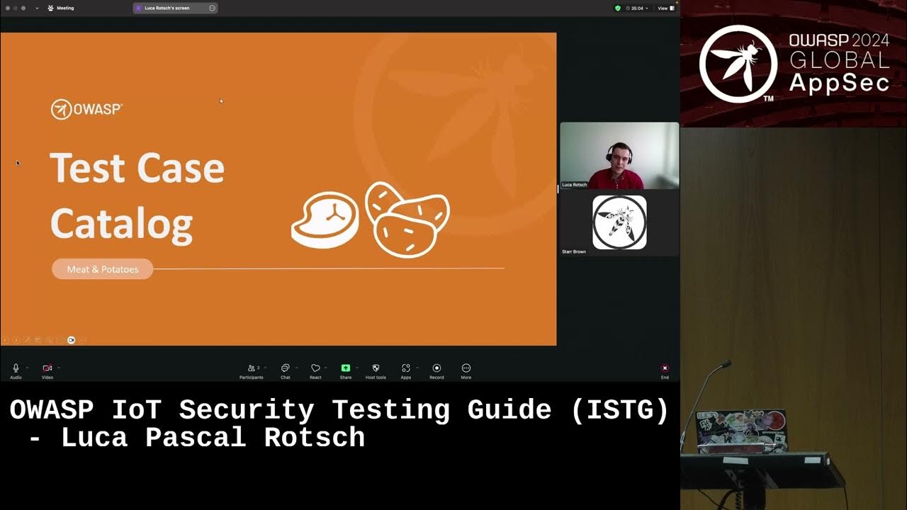 OWASP IoT Security Testing Guide (ISTG) - Luca Pascal Rotsch - YouTube