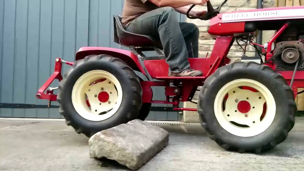 Project bendy - Wheel Horse Raider 16 articulated 4x4...2nd test drive ...