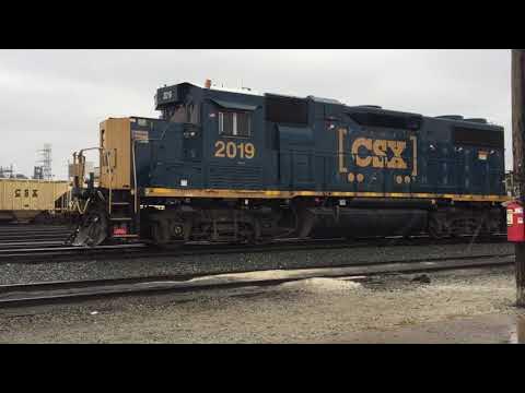CSX #2019 Doing Rougemere Yard Work Pt. 1 - YouTube
