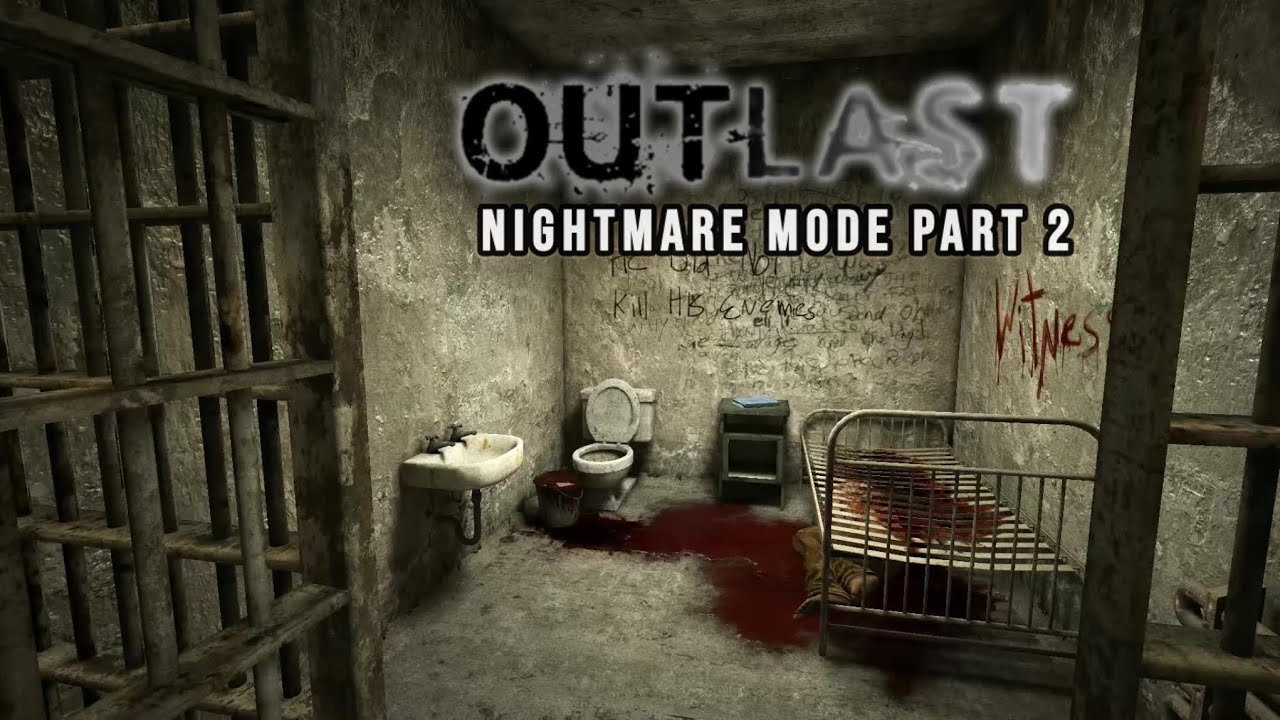 Outlast: Nightmare Mode Deathless Walkthrough Chapter 2-Prison Block ...