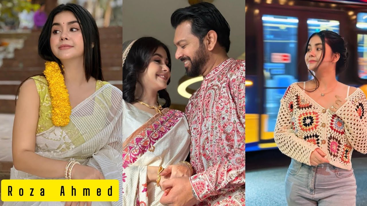 Roza Ahmed Photos | Tahsan Khan wife | congratulation both of you ...