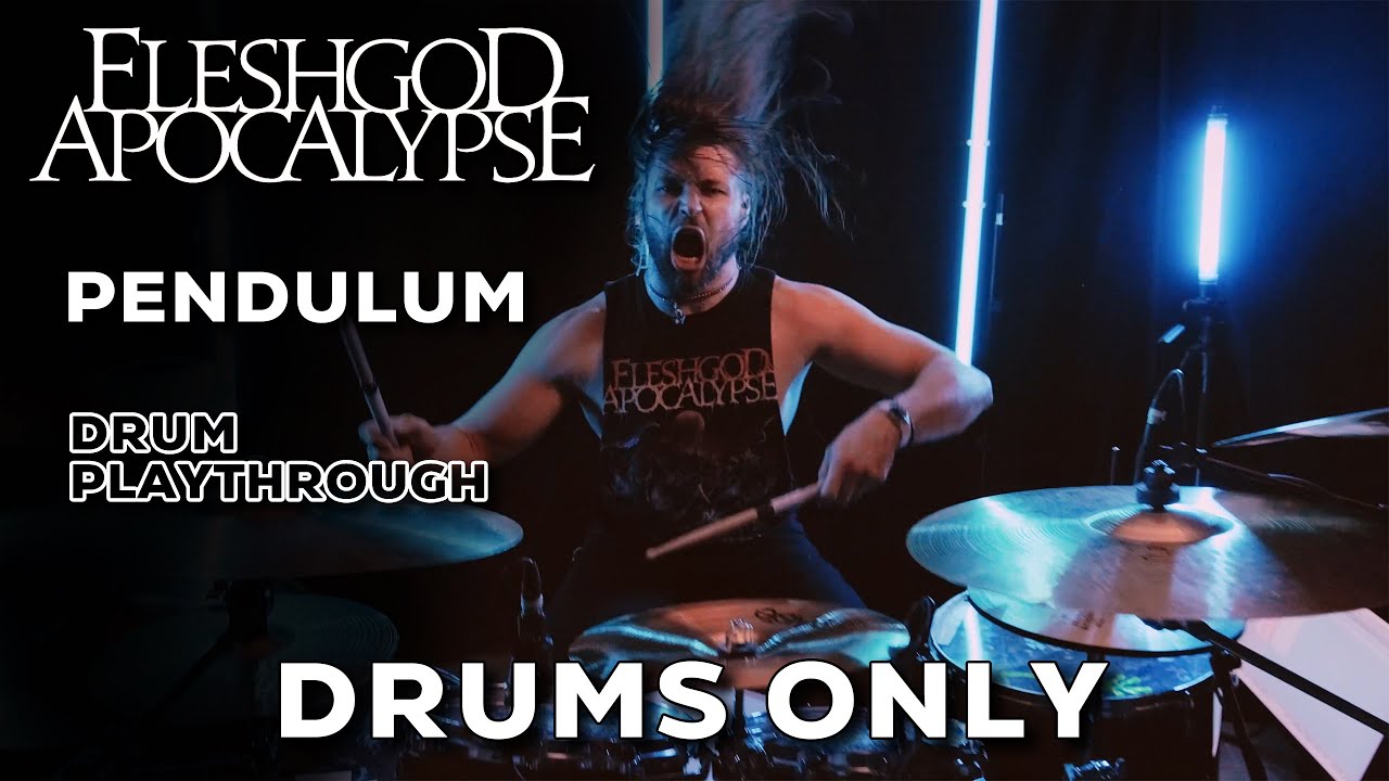 Eugene Ryabchenko - Fleshgod Apocalypse - Pendulum (drum playthrough)🥁DRUMS ONLY🥁 - YouTube