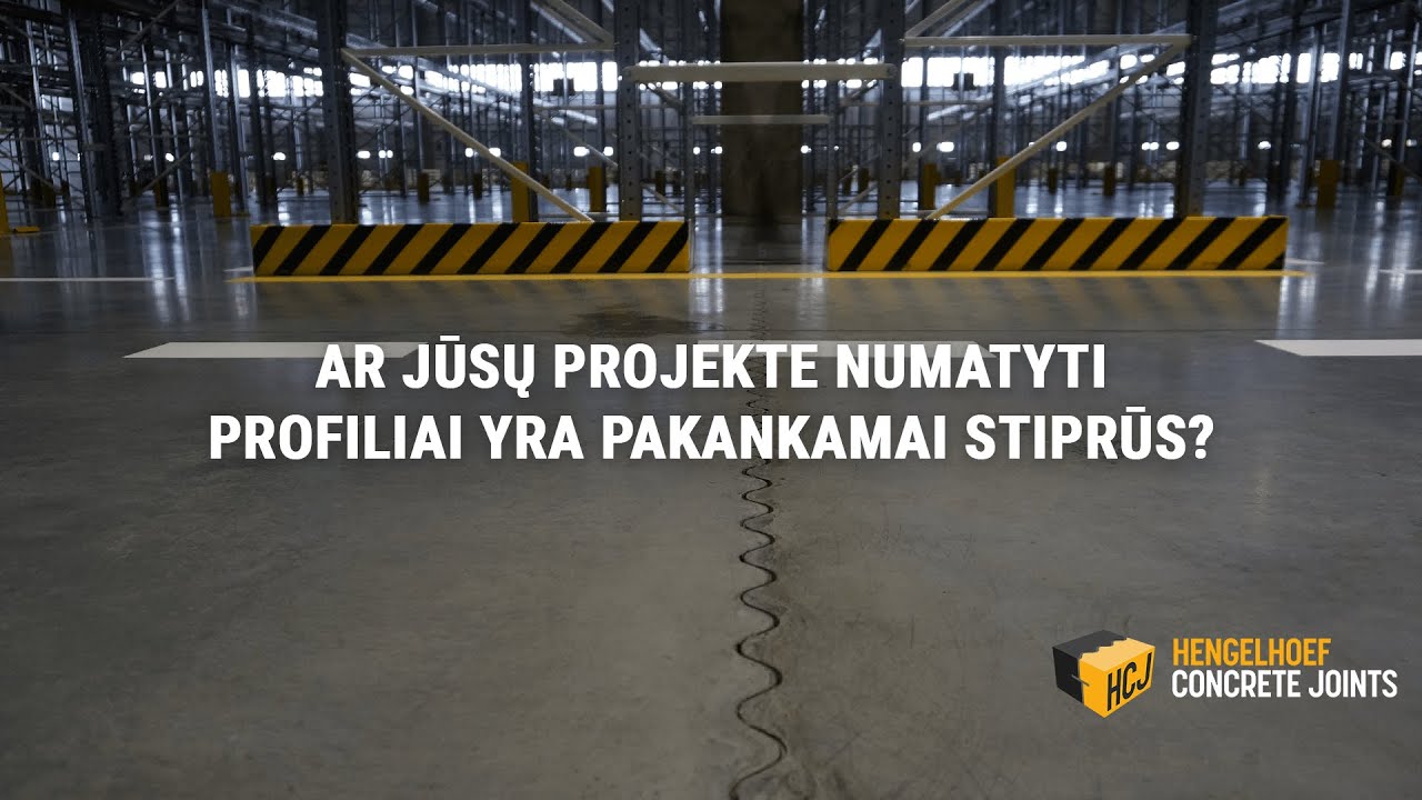 Cosinus Slide® - Armour Concrete Floor Joint - Setting the standard ...