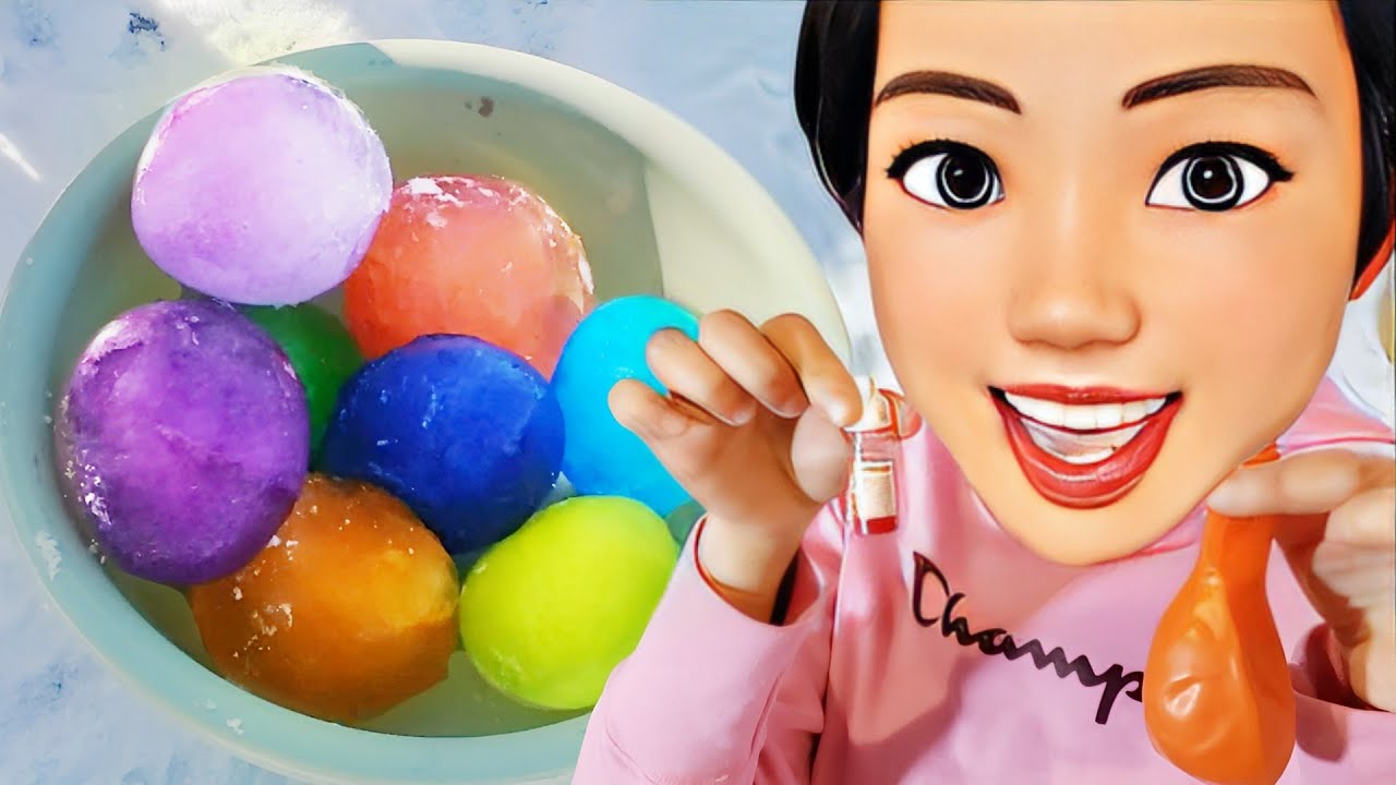 Rainbow Ice Eggs Making | DoReMi Bricks Kids Songs & Nursery Rhymes ...