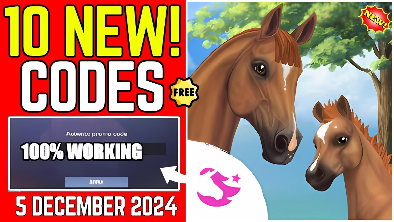 🎁DECEMBER UPDATE🎁STAR STABLE REDEEM CODES 2024 - SSO CODES STAR STABLE ...