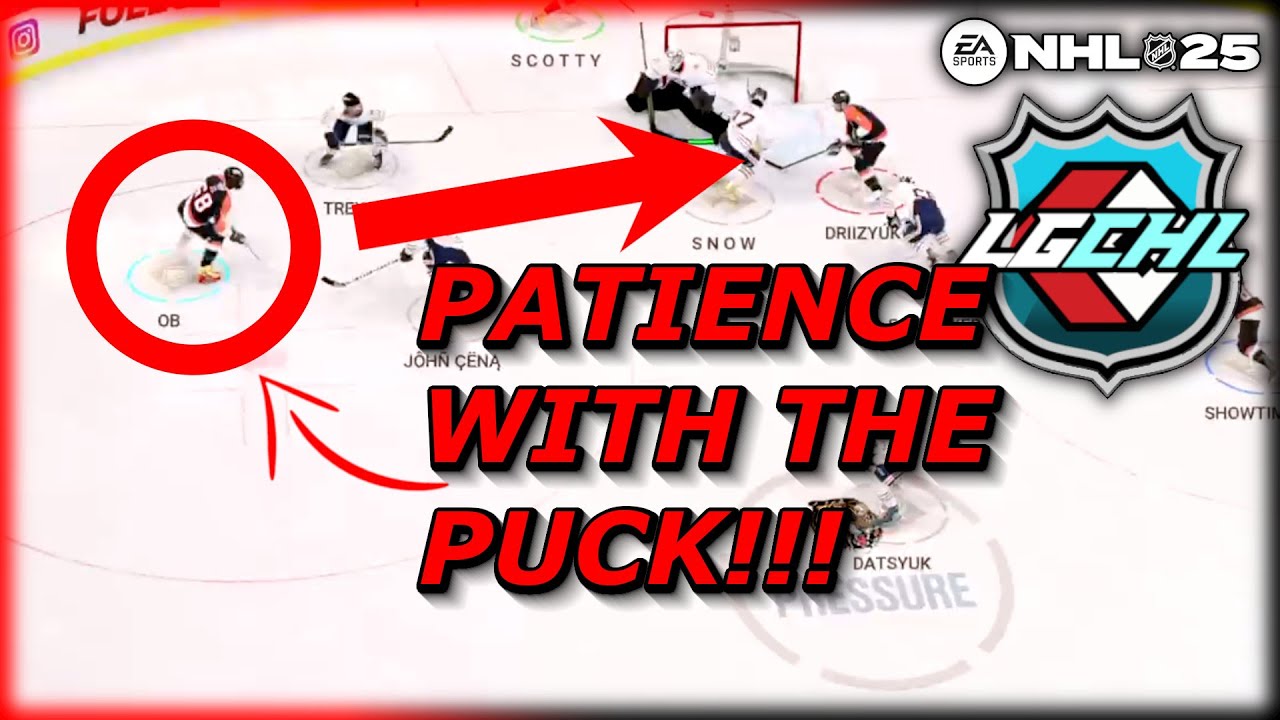 HIGH LEVEL CHL MATCHUP IN LG NHL 25 EASHL - YouTube