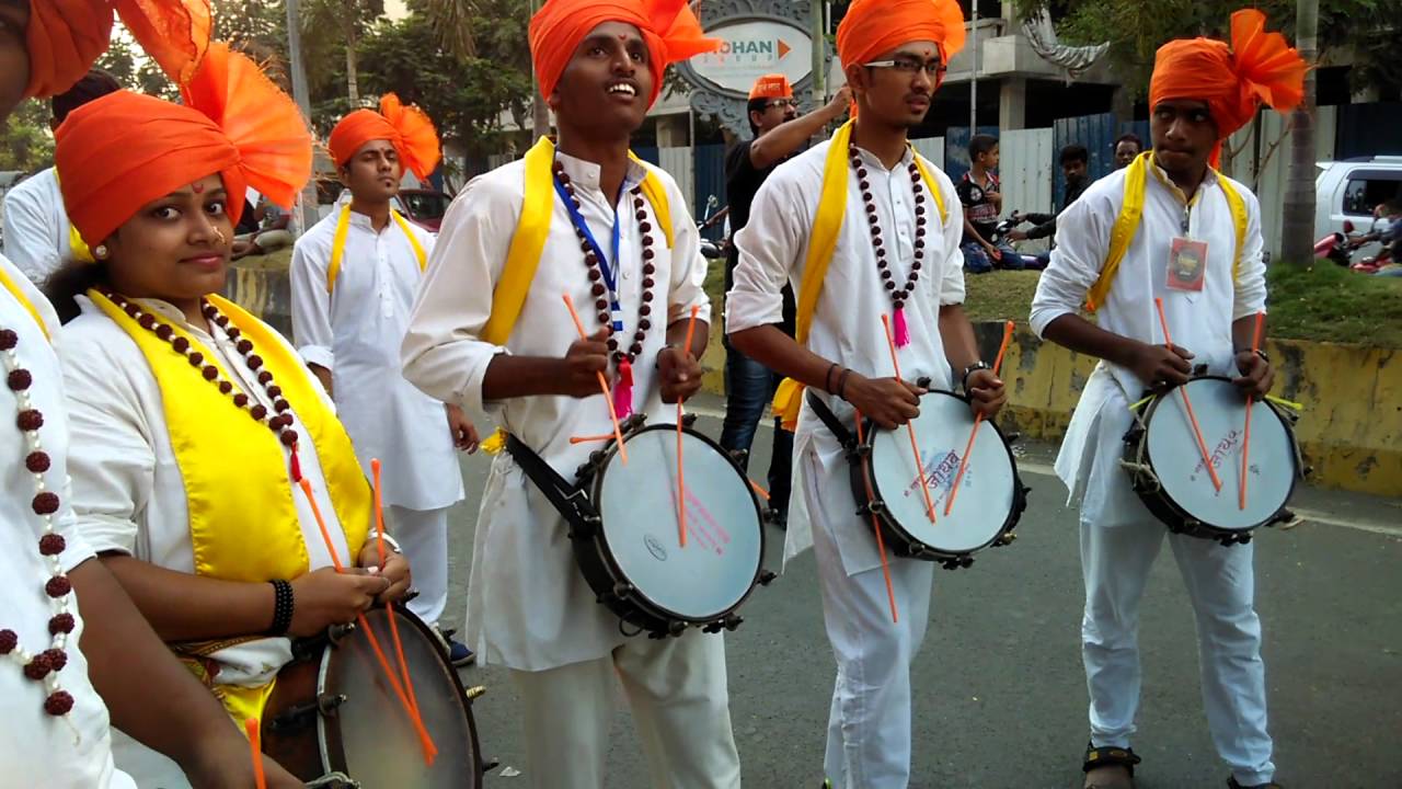 Shivmudra pratisthan dhol tasha pathak kalyan, performance at kalyan ...