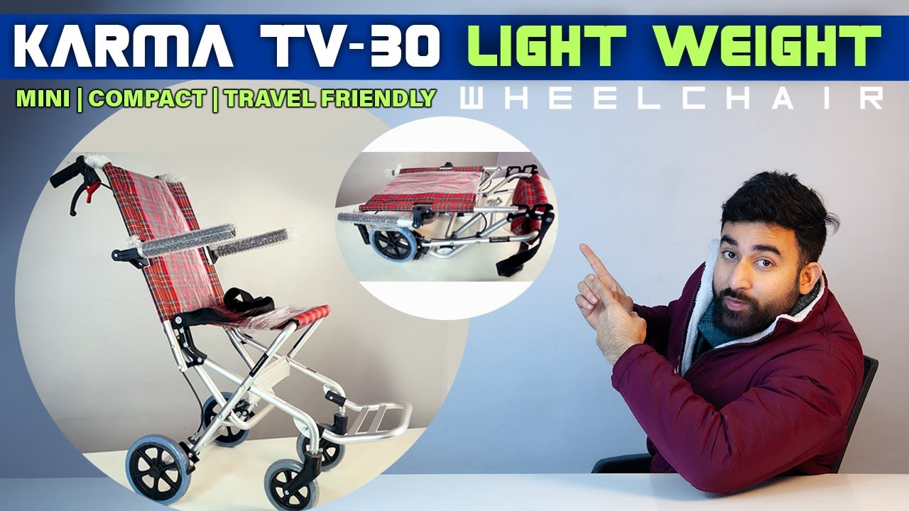 Best Lightweight Wheelchair? Karma TV-30 Transit In-Depth Analysis ...