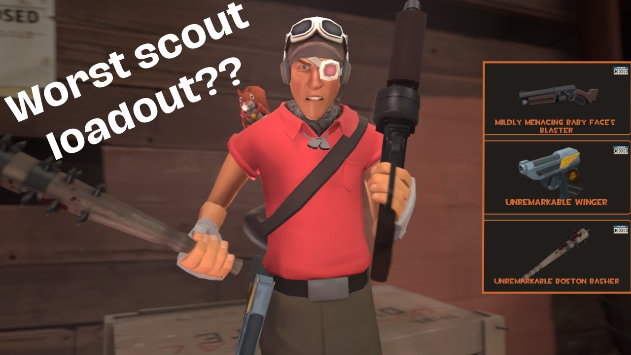 [TF2] One of scouts worst loadouts with evidence - YouTube