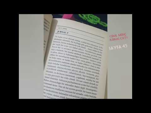 Cemil Meriç  Jurnal Kitap Seslendirme
