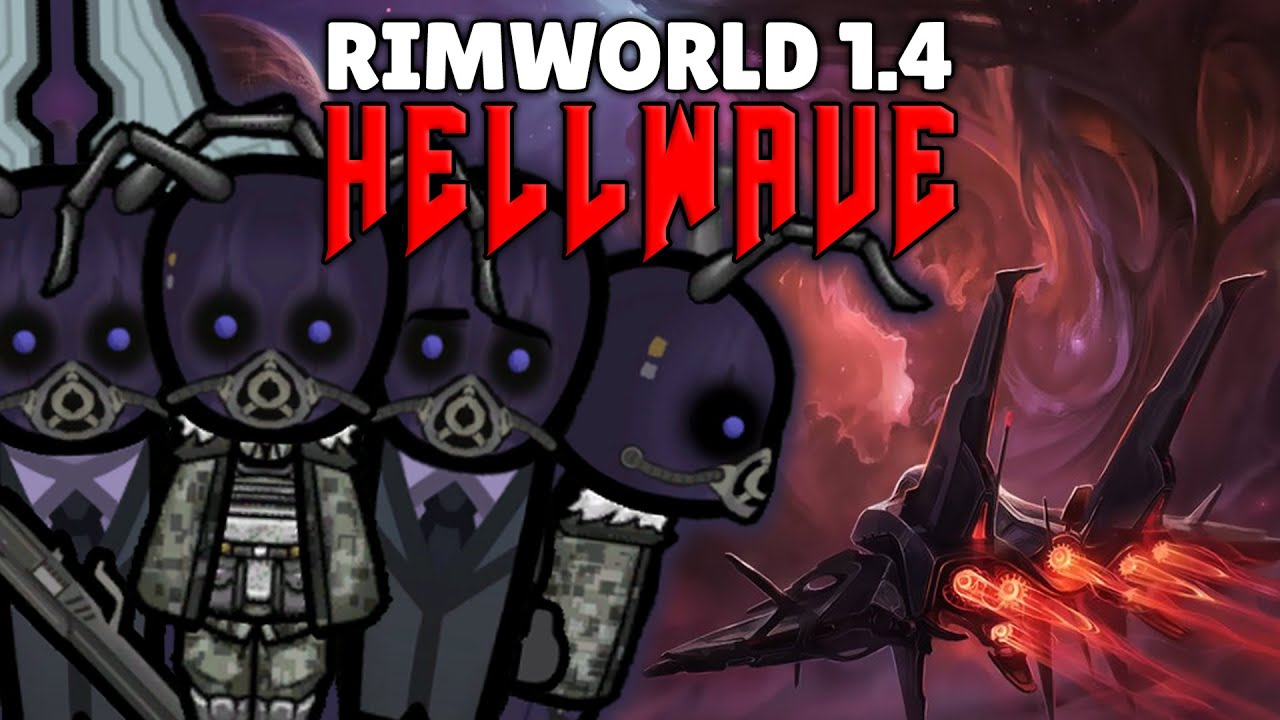 VOID КОЛОНИЯ СТРОИТ ПОБЕДНЫЙ КОРАБЛЬ 🍚 RIMWORLD 1.4 HELLWAVE - YouTube