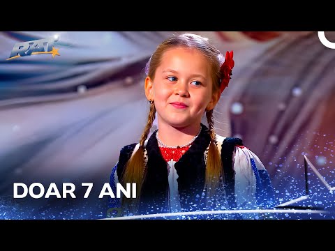 O Voce De Inger La Doar 7 Ani! | Romanii au Talent