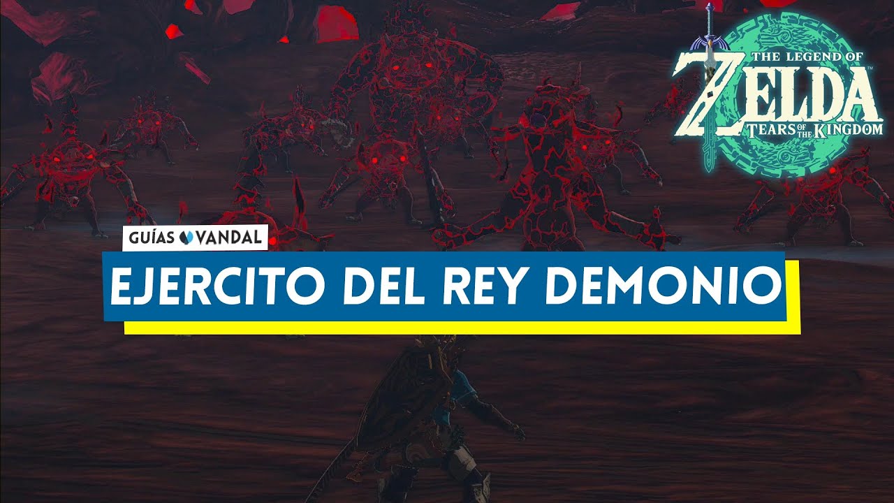 Ejército del Rey Demonio - The Legend of Zelda: Tears of the Kingdom ...