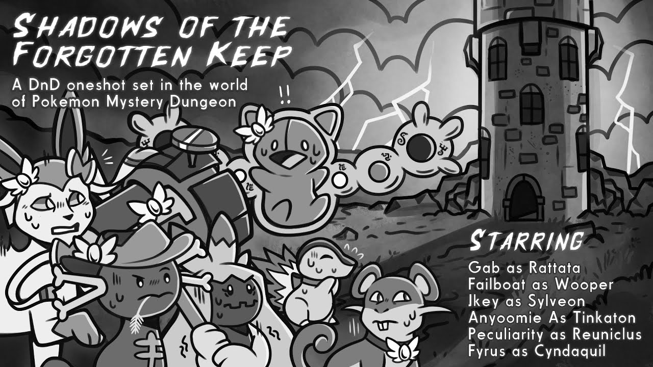 POKEMON DND ONESHOT - Shadows of the Forgotten Keep Pt 1 - YouTube
