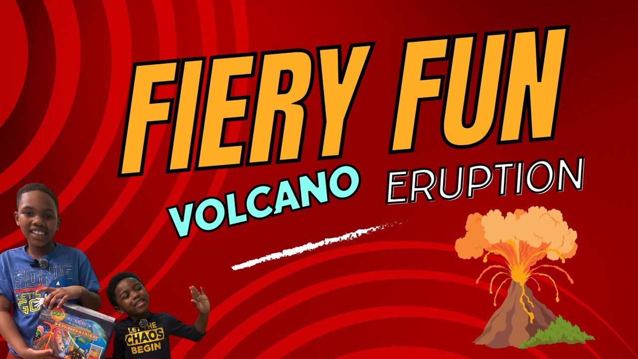 "Fiery Fun: The Ultimate Volcano Experiment" - YouTube