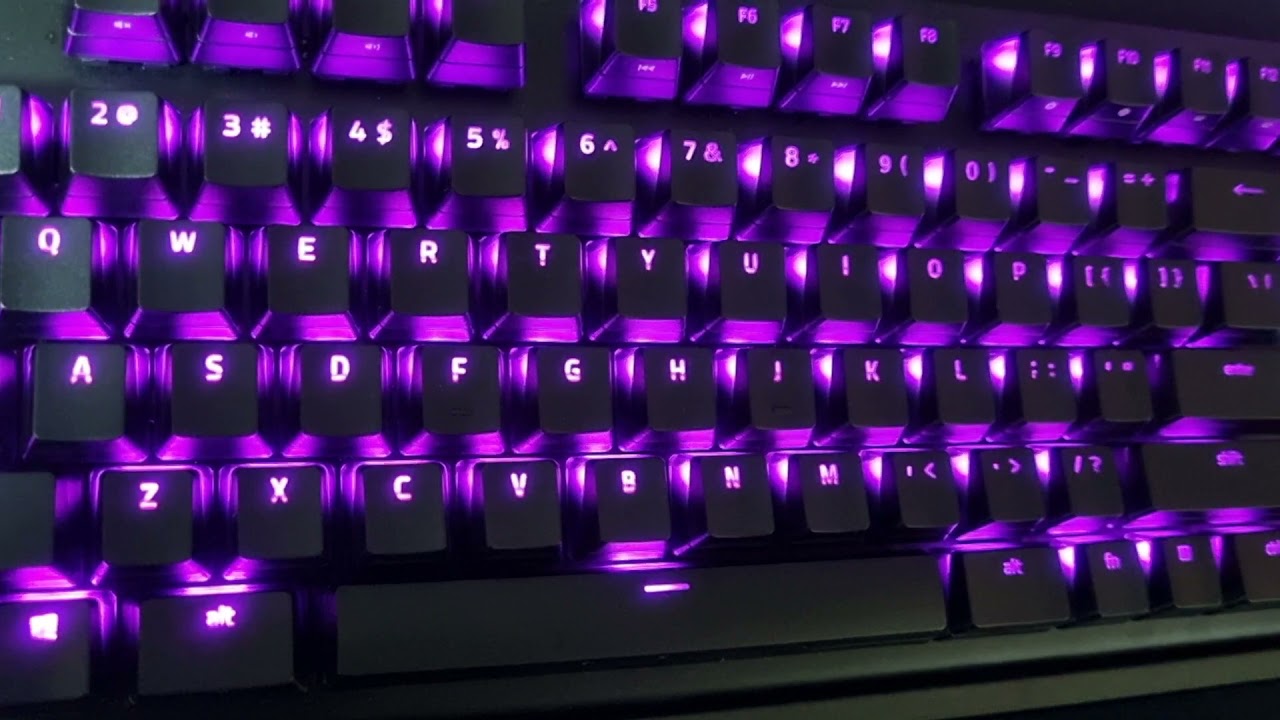 razer phantom keycap 레이저 팬텀 키캡 - YouTube