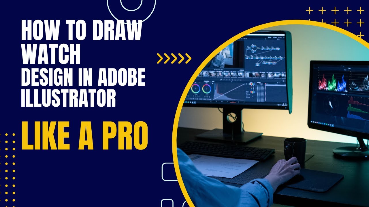 How to Draw Wall Watch in Adobe Illustrator: Step-by-Step Guide for ...