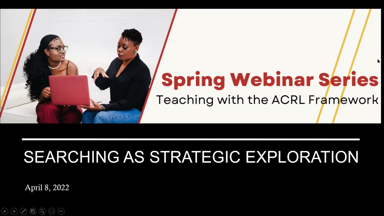 Searching As Strategic Exploration - YouTube