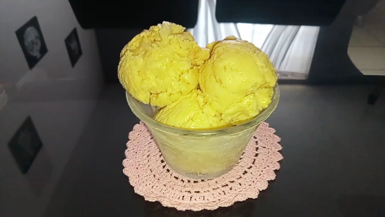 HELADO DE VAINILLA / NIEVE DE VAINILLA delicioso y con pocos ...
