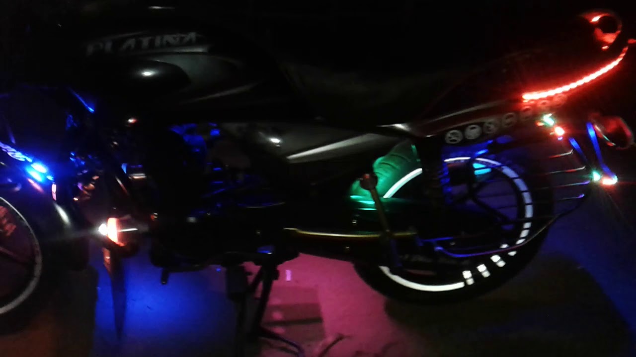 Platina 100cc full modified nikawatawana - YouTube