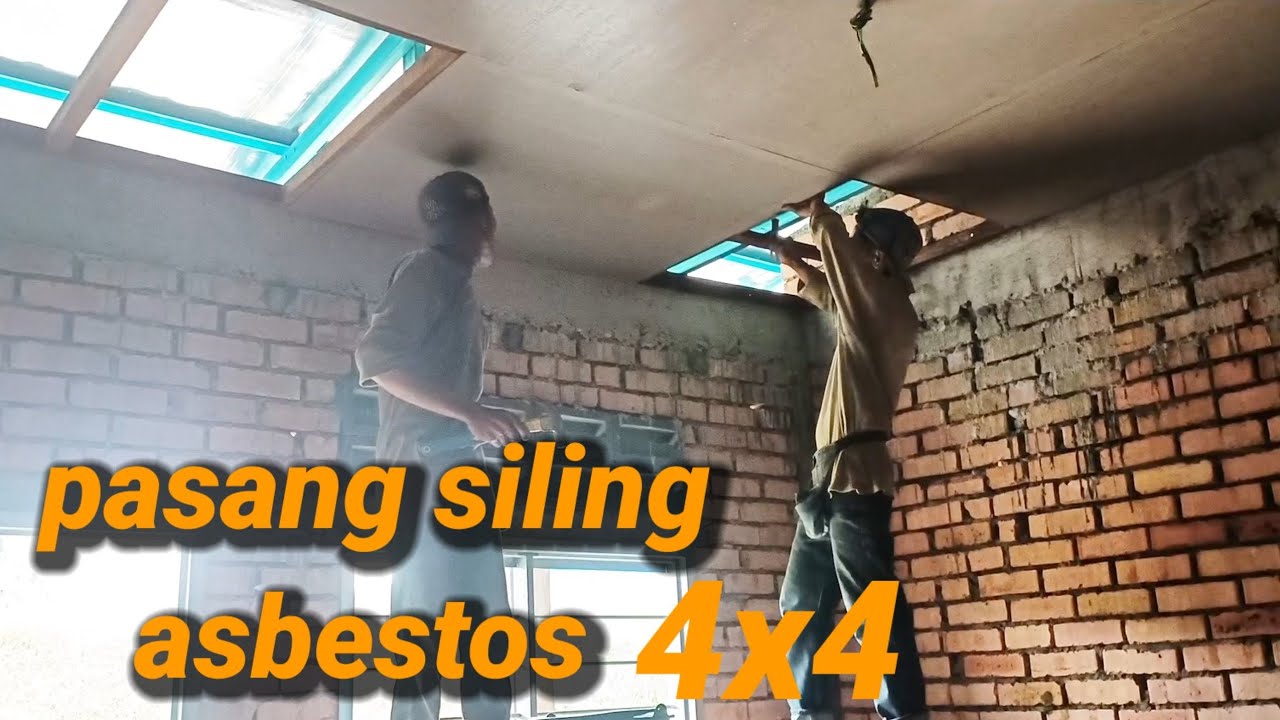 pasang siling asbestos 4x4 - YouTube