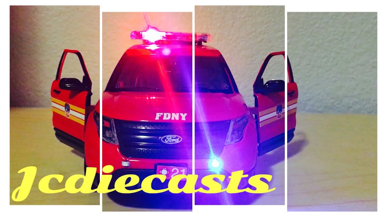 FDNY Fire Chief Vehicle - YouTube