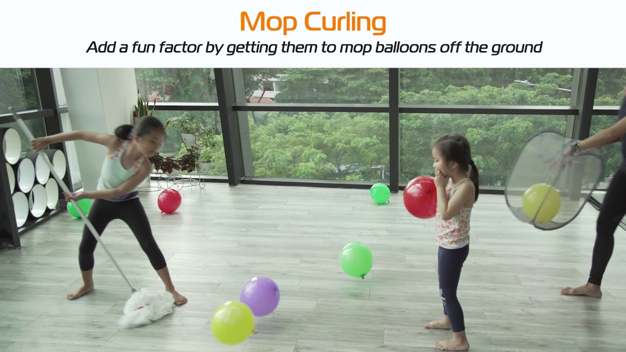 Mop Curling - Fundamental Movement Skills for 5-8 Years Old | Active ...