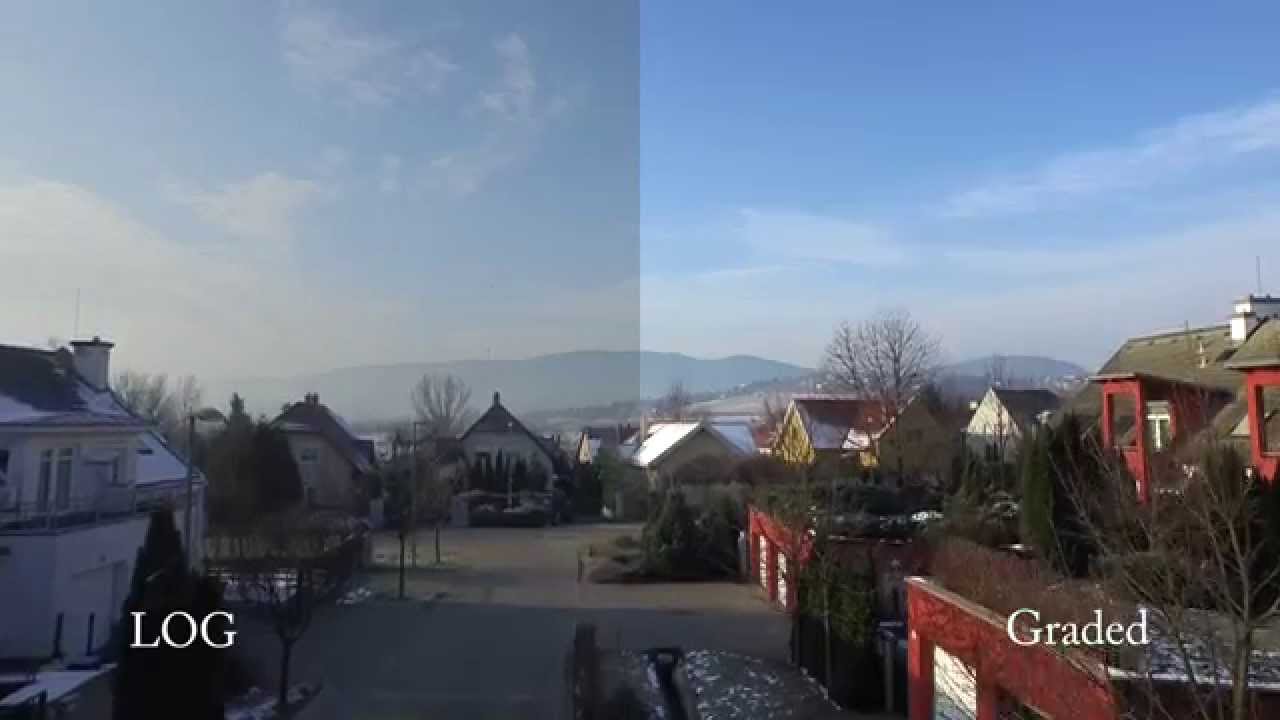 Inspire 1 4K LOG vs. Graded footage - YouTube