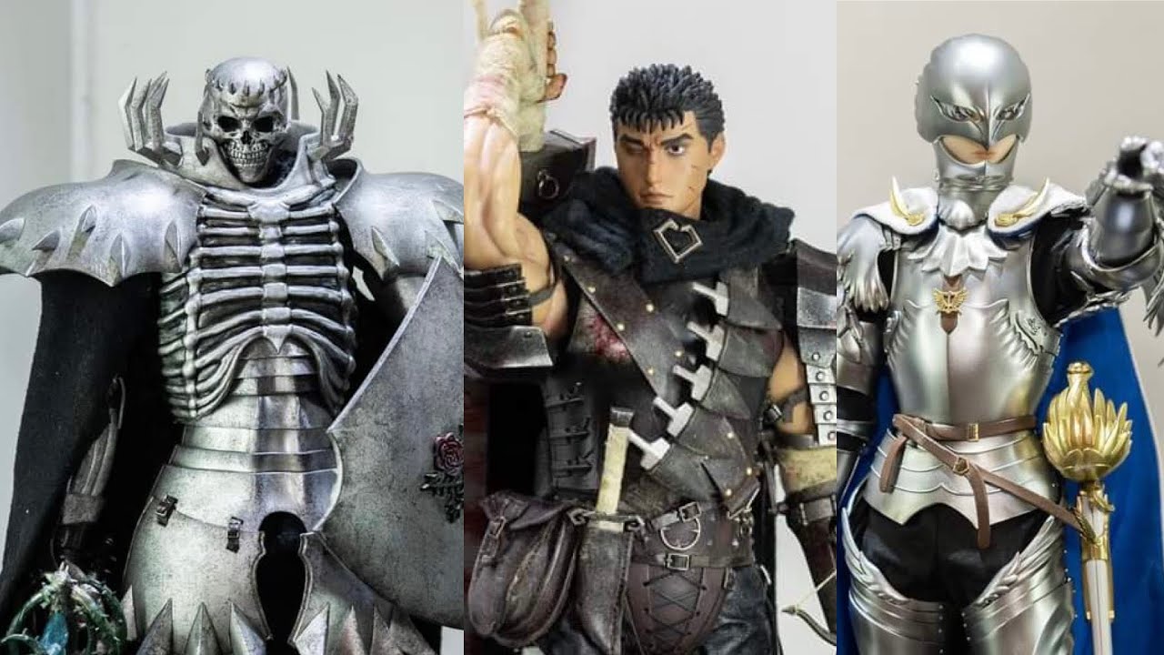 New threezero berzerk action figures on display - YouTube