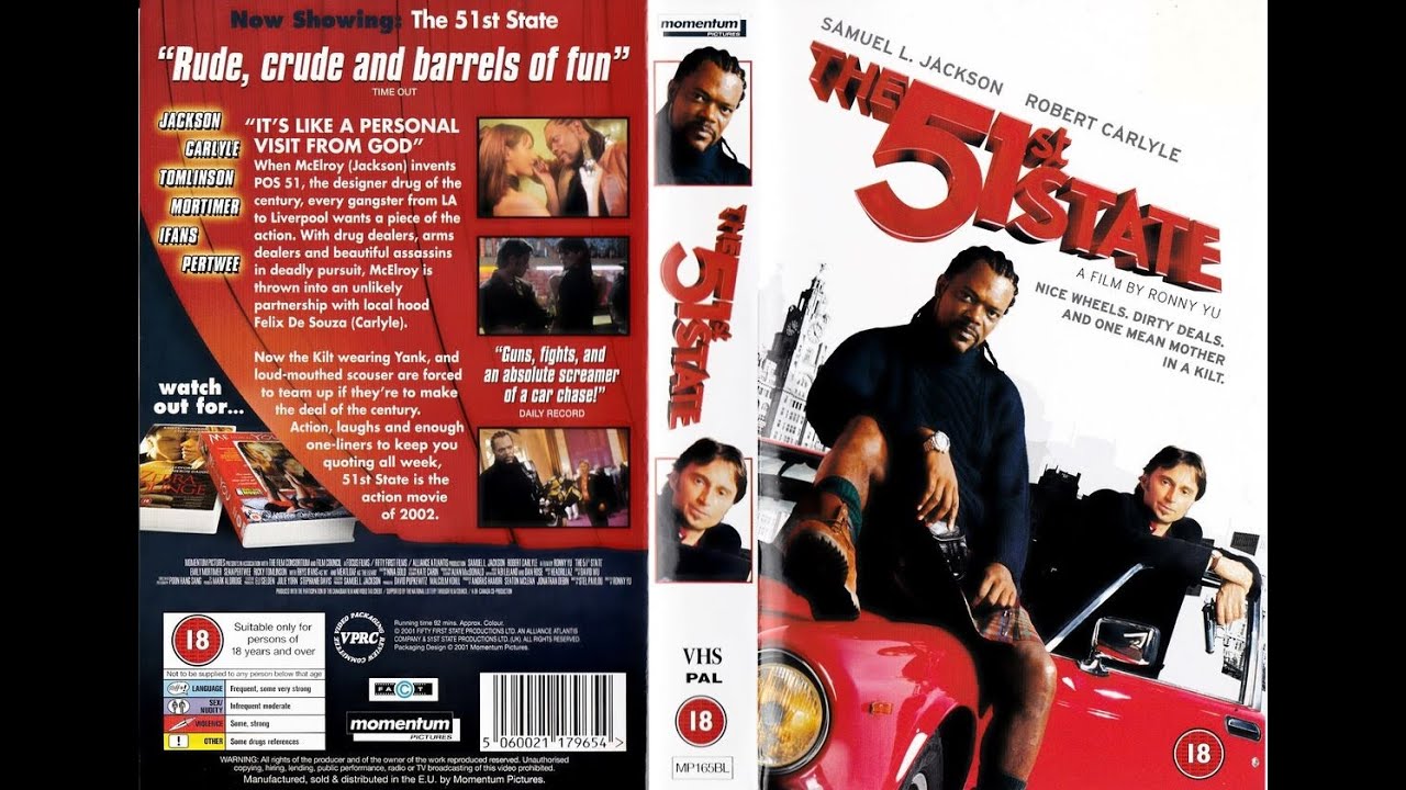 Original VHS Opening: The 51st State (2002 UK Rental Tape) - YouTube