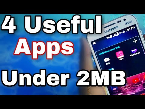 4 Useful Apps Under 2MB - YouTube