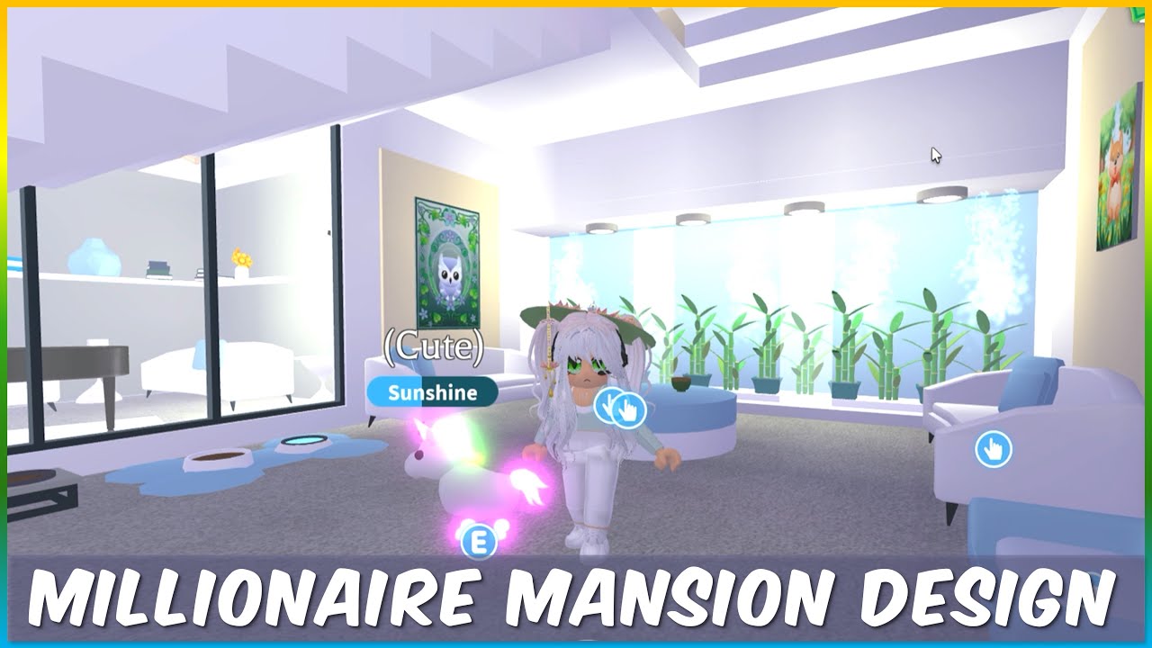 Millionaire Mansion HOUSE TOUR 🏠 Roblox Adopt Me Building Ideas and ...