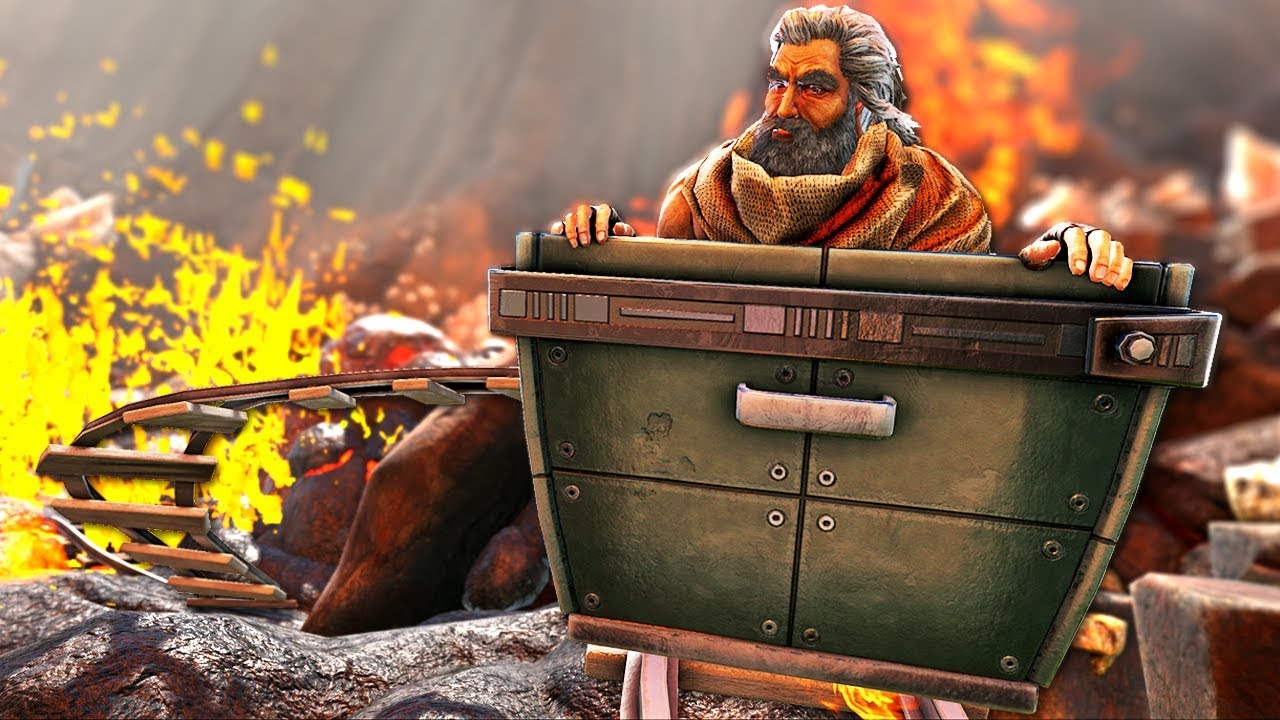 Build You're Very Own Jurassic ARK Theme PARK! Rollercoasters + Rides ...