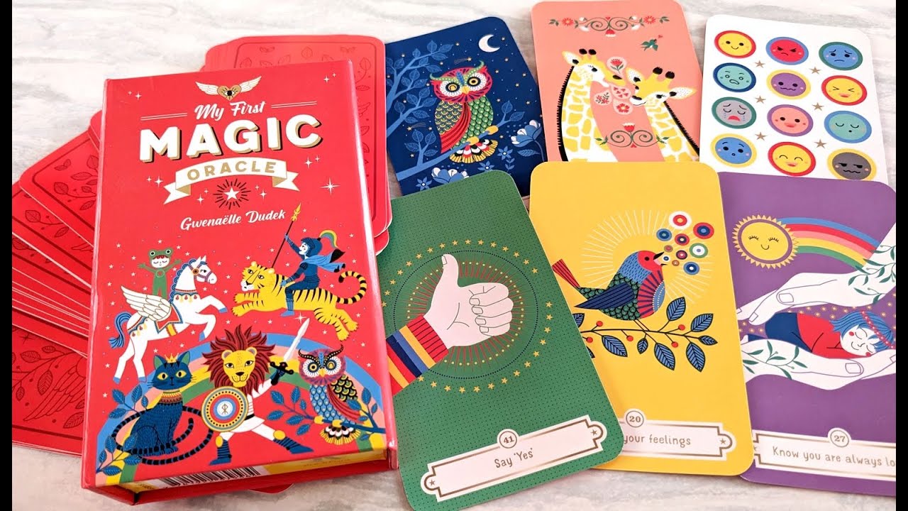 ☀️ My first Magic Oracle (Unboxing & Reading) 🦁🧙‍♀️ Orakel Deck für ...