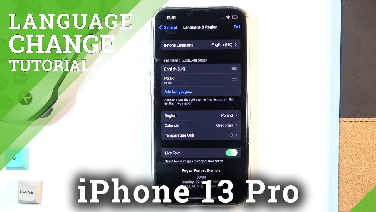 How To Change Language On IPhone 13 Pro Set Up Language Open IPhone How To Change Language On IPhone 13 Pro Set Up Language Open IPhone