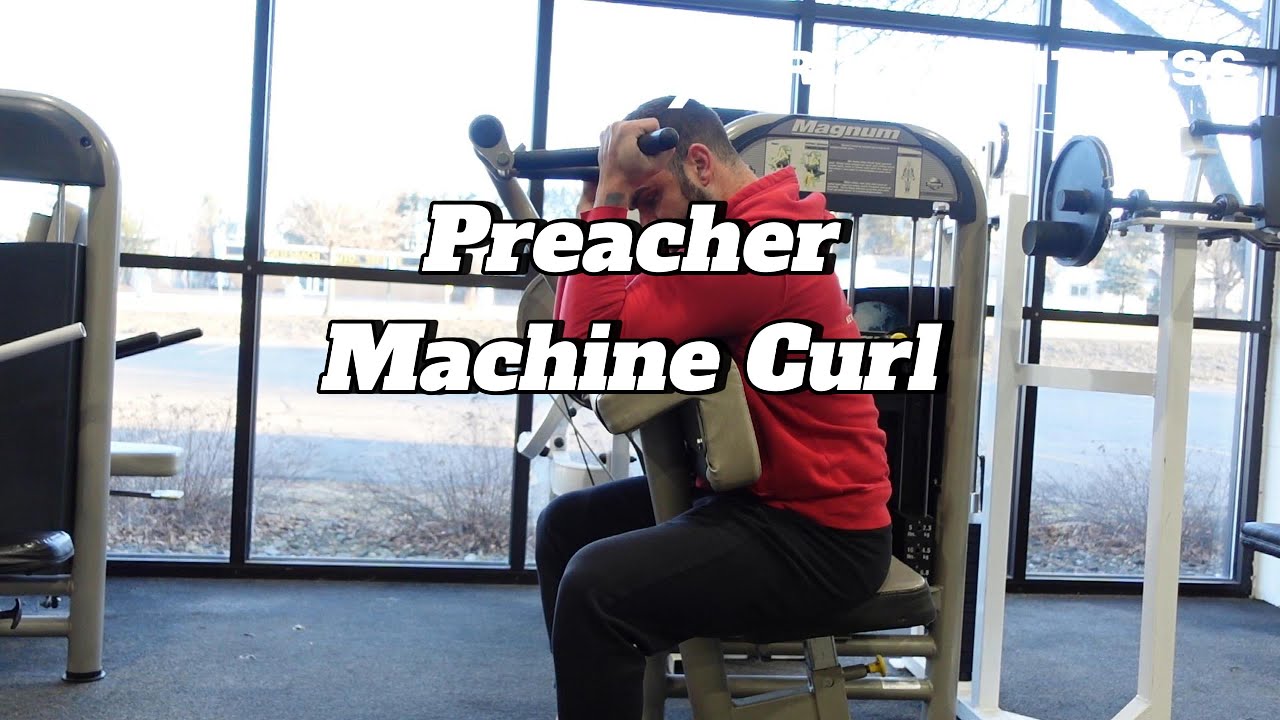 Preacher Machine Curl - YouTube