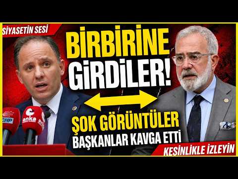 Meclis Değil Savaş Alanı! AKPli Ve CHPli Başkanların Kavga Görüntüleri Sızdı! İzle!