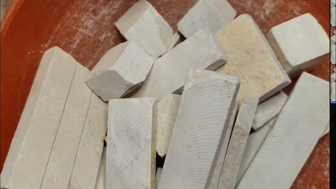 Customer order - Watch full dry scraping video of white slate items ...