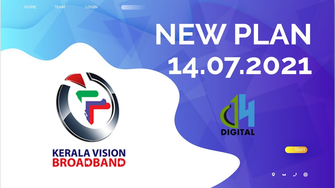 Kerala Vision New Broadband Plan | 14.07.21 - YouTube