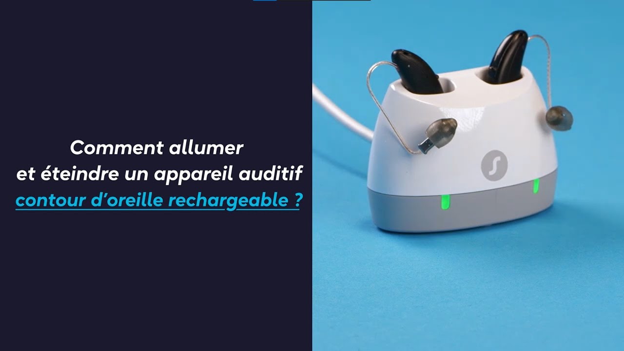 Tutoriel | Comment allumer et éteindre un appareil auditif contour d ...