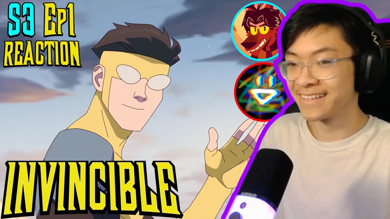 INVINCIBLE IS BACK | Invincible S3 Ep1 Reaction - "You're Not Laughing ...