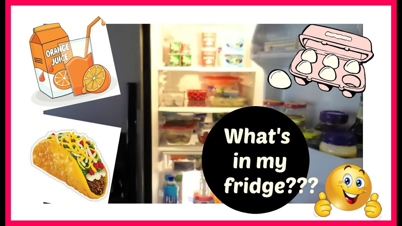 What's in my Fridge??? - YouTube