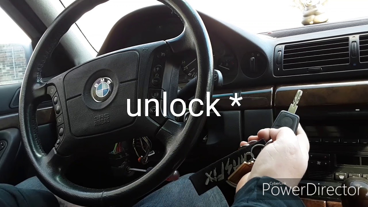 How to reprogram your E38 BMW car key - YouTube