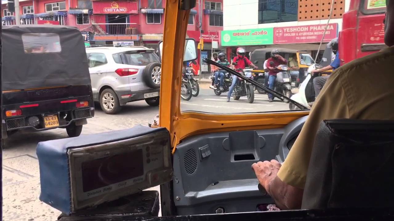 Auto Ride Through Kochi - YouTube