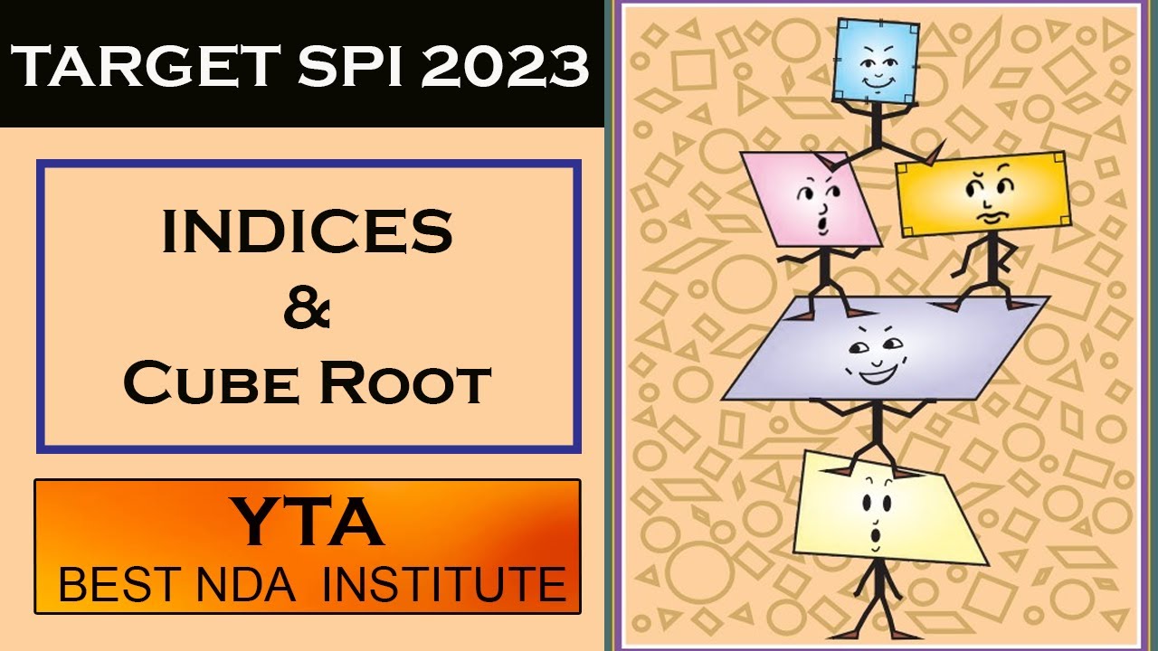 Target SPI & GSPI 2023 | Mathematics | Indices & Cube Root - YouTube